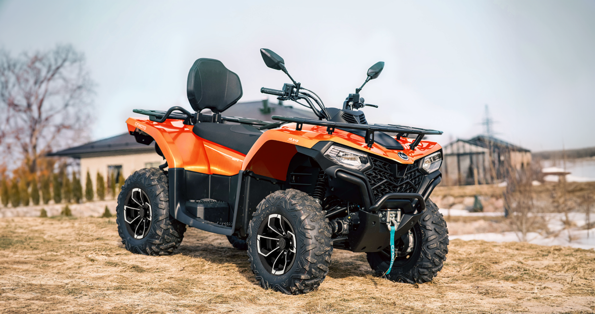 CFORCE 450L – ATV mit robuster Alltagstauglichkeit - CFMOTO