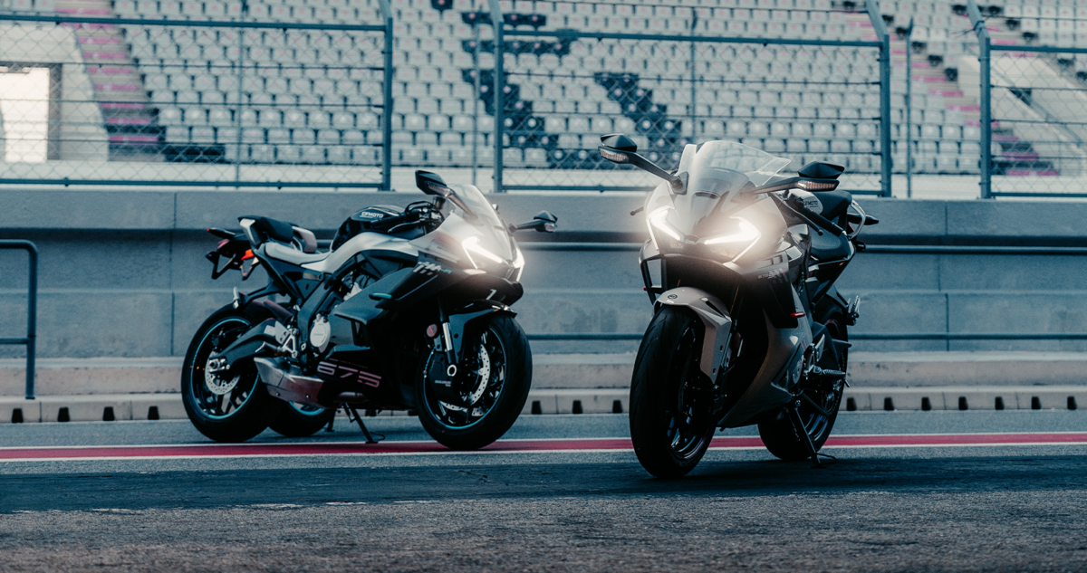 Die 675SR-R - Rennstrecken-Feeling im Alltag - CFMOTO